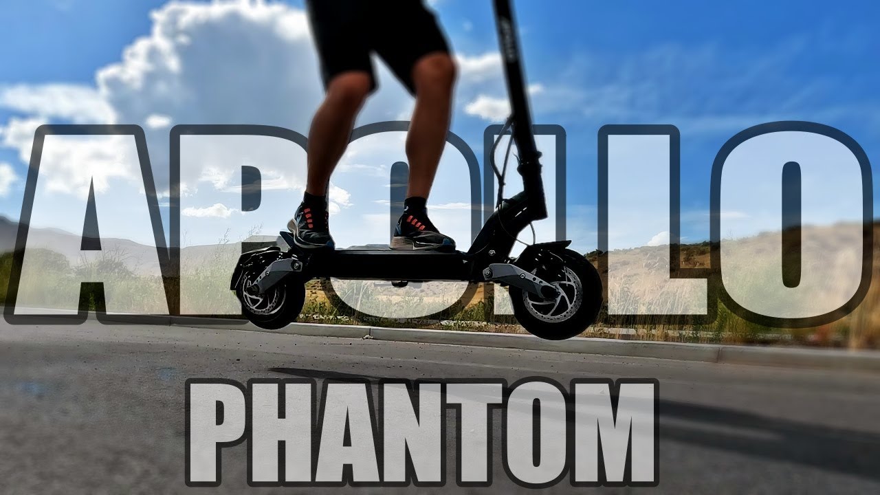 Apollo Phantom 2023: A Powerful Electric Scooter With Regen Brake Lever
