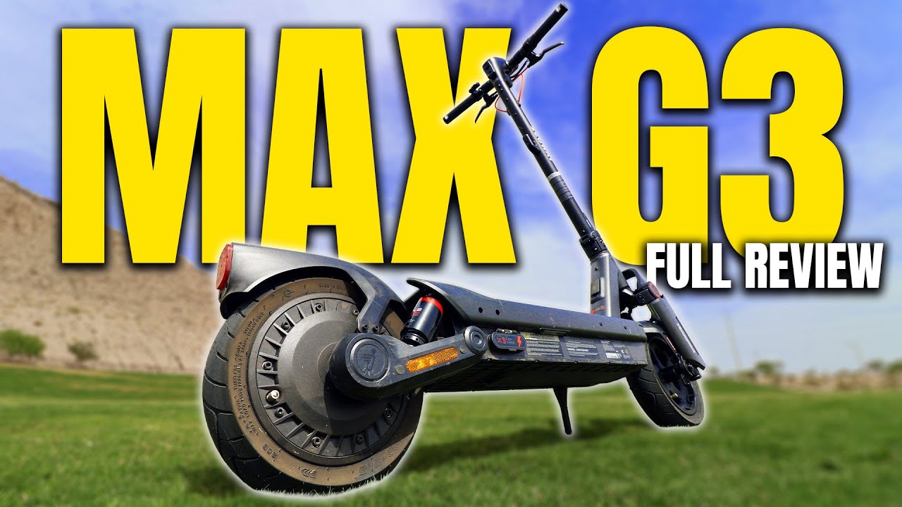 The Segway MAX G3 Is An ALMOST Perfect Scooter: Full Review